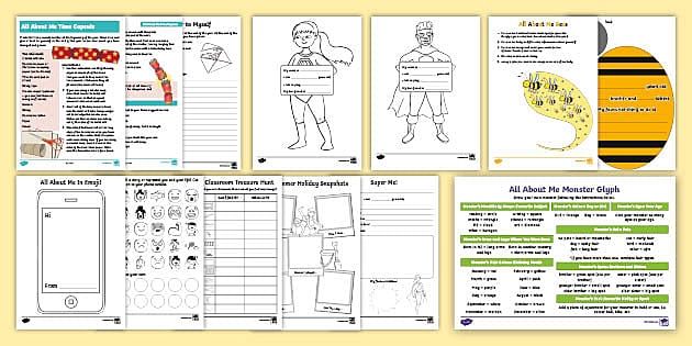 Year 2 Fun Worksheets - First Week Back Activity Pack