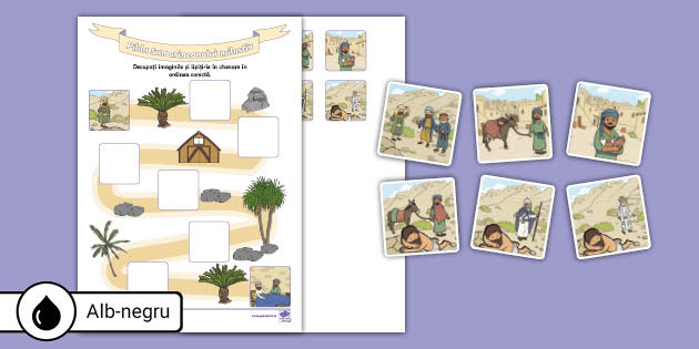 Pilda Samarineanului milostiv – Ordonarea secvențelor