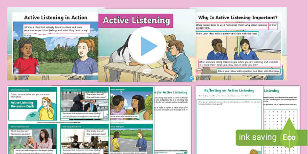 UKS2 Active Listening Resource Pack | Wellbeing | Twinkl
