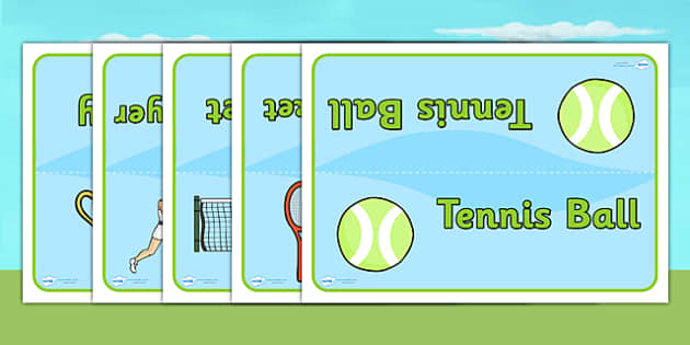 FREE! - Wimbledon Table Signs (teacher made) - Twinkl