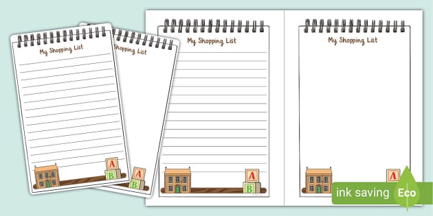 FREE! - Victorian Toy Shop Role Play Shopping List - Twinkl