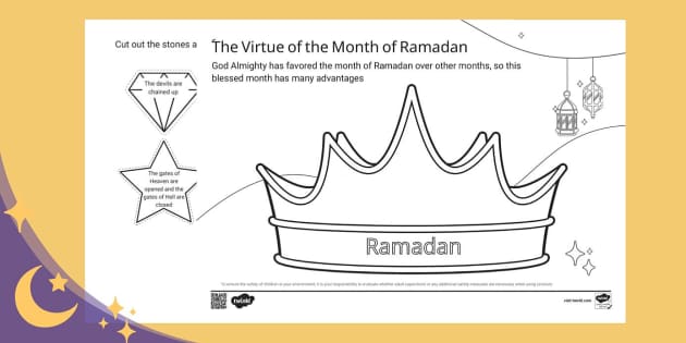 The Virtue of the Month of Ramadan (teacher made) - Twinkl