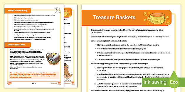 Treasure Baskets Enhancement Ideas (teacher made) - Twinkl