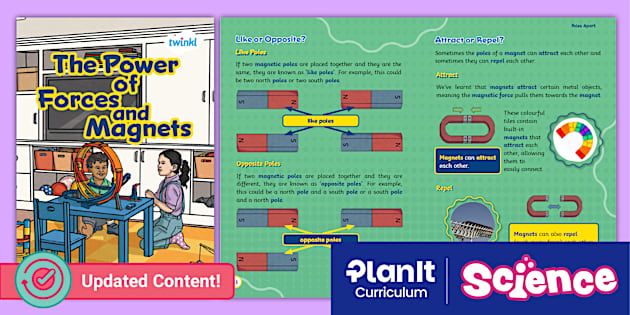 Forces and Magnets: Year 3: eBook (teacher made) - Twinkl