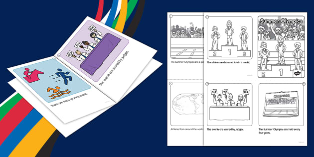 Summer Olympics Emergent Reader | Kindergarten | Twinkl USA