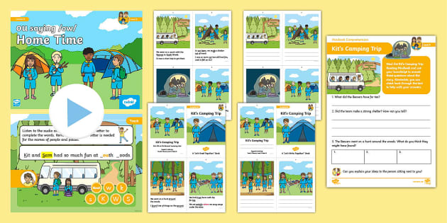 ‘ou’ saying /ow/ Lesson Pack - Level 5 Week 8 Lesson 5