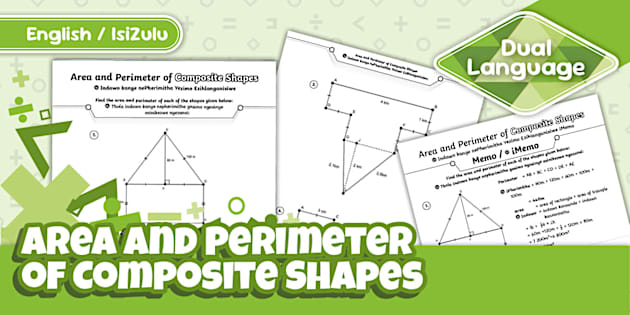 Area and Perimeter of Composite Shapes (Grade 7) Activity Sheet