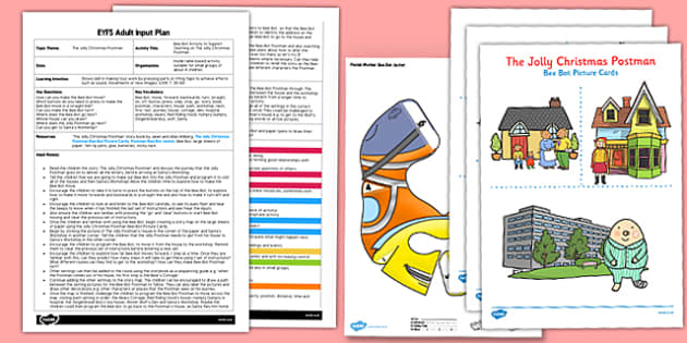 Activity to Support Teaching on The Jolly Christmas Postman EYFS ...