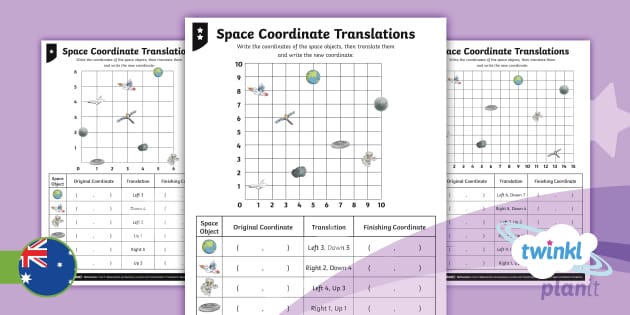 Year 5 Location Transformation Translations Home Learning