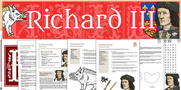 Richard III Resource Pack (teacher made) - Twinkl