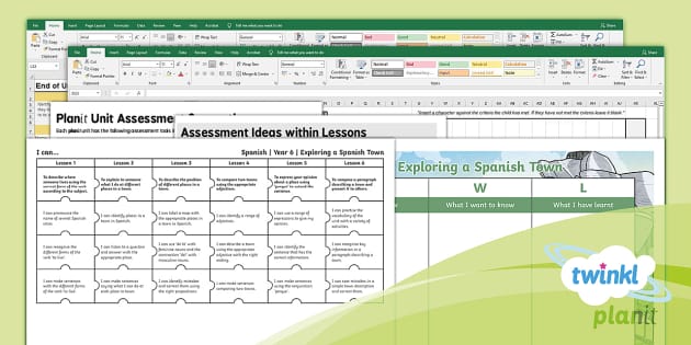 👉 PlanIt Year 6 Spanish Assessment: Exploring a Spanish Town