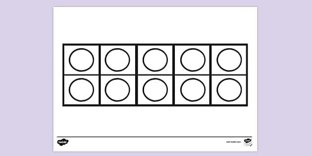 Ten Cube Bar Colouring Sheet Colouring | Colouring Sheets