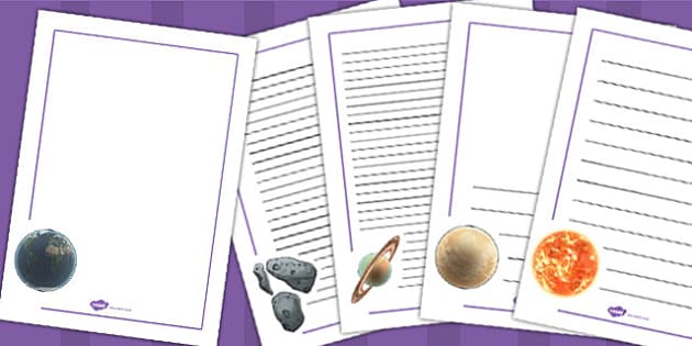 Year 5 Science Earth and Space Page Borders - Twinkl Year 5 Science Earth and Space Page Borders - Twinkl