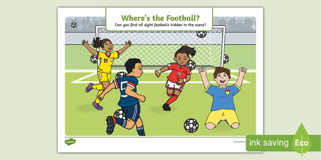 Wheres the Football? I Spy Activity (l'enseignant a fait)