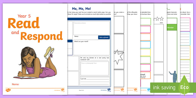 Year 5 Read and Respond Activity Pack (teacher made)