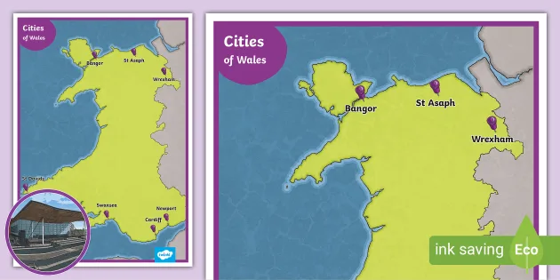 Castles Of Wales Map Welsh Landmarks (Teacher-Made), 55% OFF