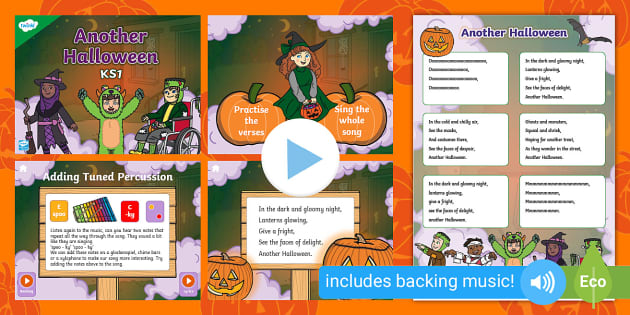 👉 Halloween Classical Songs Musical Activity Song | Twinkl KS1