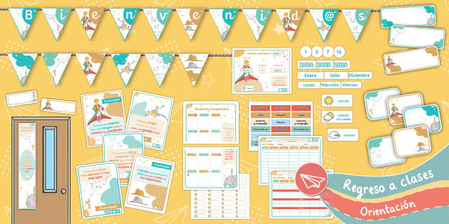 Pack Decoración para Sala | El Principito | Primer Día