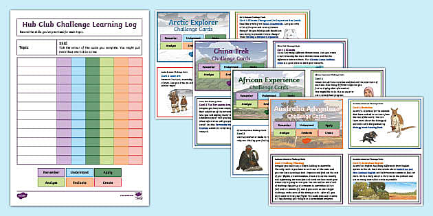 Hub Club Challenges - Homeschooling & Specific Resources