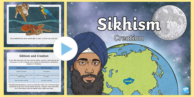 Sikh Creation Story PowerPoint | KS2 RE Sikh Creation Story