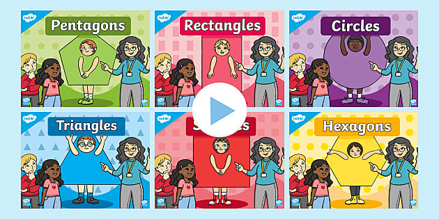 Individual 2D Shape PowerPoint Pack (teacher made) - Twinkl