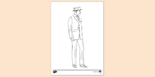 Realistic Human Colouring Page | Colouring Sheets - Twinkl