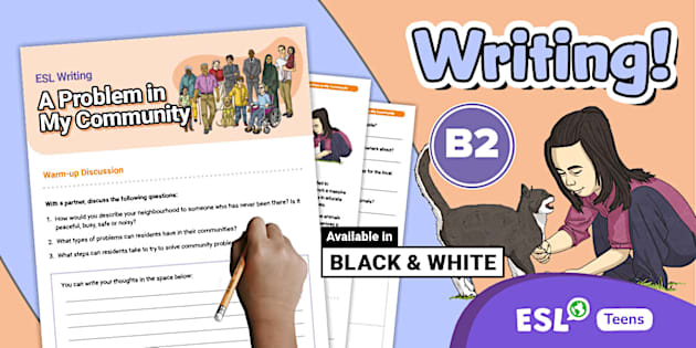 ESL Writing: A Problem in My Community [Teens, B2]