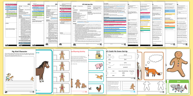 EYFS The Gingerbread Man Planning and Resource Pack - Twinkl