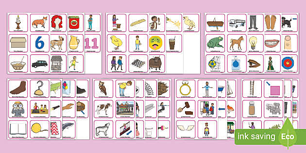 Phonics Level 3 Sound Picture Cards Bumper Pack - Twinkl