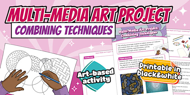 Multi-Media Project for Visual Arts (teacher made) - Twinkl