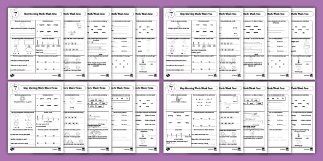 Second Grade May Morning Work Bundle (teacher made) - Twinkl