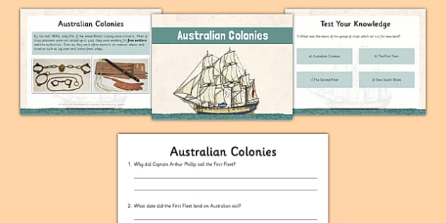 Australian Colonies Resource Pack | Colonisation | Australia