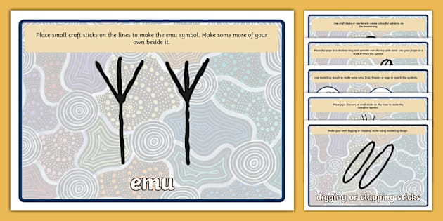 NAIDOC Week Aboriginal Symbols Sensory Mats (teacher made)