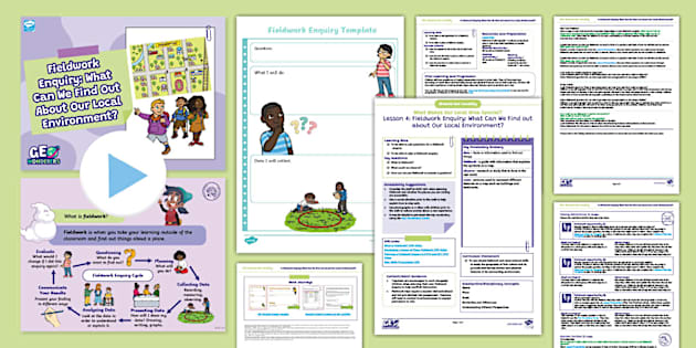 Geo Wonderers KS1: Around Our Locality Lesson Pack 4