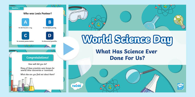 What Has Science Ever Done for Us? KS2 Quiz PowerPoint