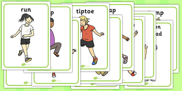 Train Driver Movement Picture Cards (teacher made) - Twinkl