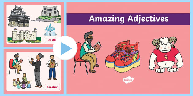 KS1 Amazing Adjectives PowerPoint (Hecho por educadores)