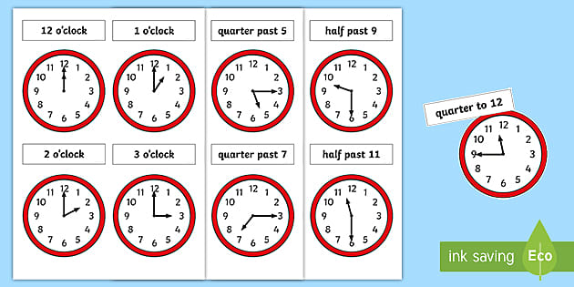 Analogue Clocks Worksheet Maths Resources Twinkl