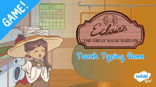 The Great Magic Bake-On: Touch Typing Game (teacher made)