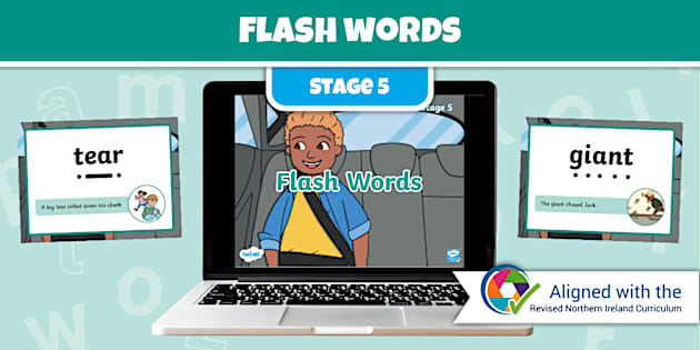 Stage 5 Flash Words PowerPoint