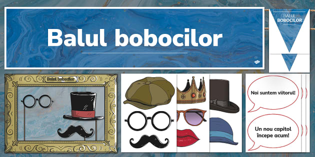 Balul bobocilor | Accesorii pentru fotografii | Clasa 9