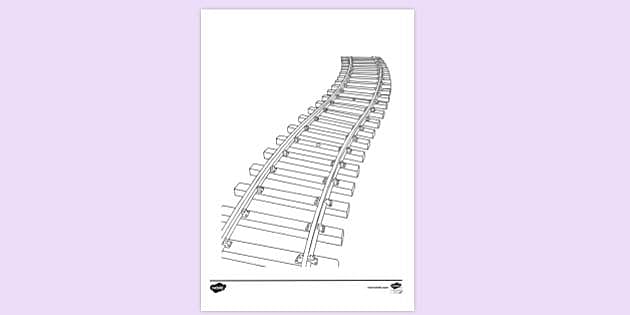 Track Colouring | Colouring Sheets (teacher made) - Twinkl