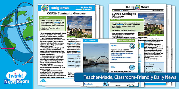 Plans for Climate Conference | News for Kids (Ages 7-11)