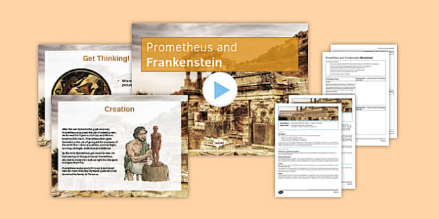 GCSE Prometheus and Frankenstein Lesson Pack (teacher made)
