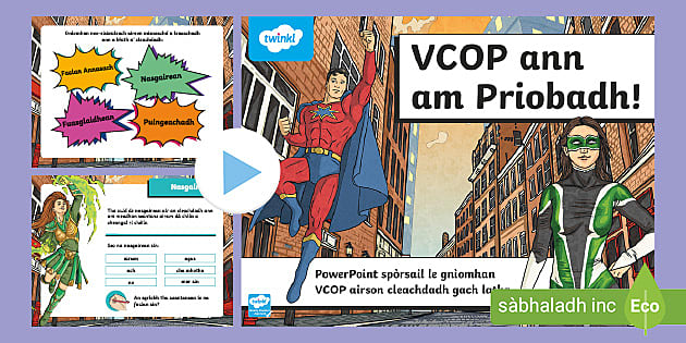 PowerPoint VCOP (teacher made) - Twinkl