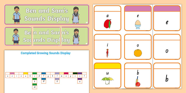 Level 2 Growing Sounds Display (teacher made) - Twinkl