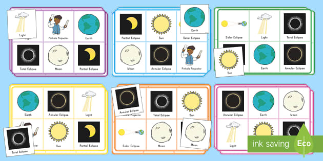 Solar Eclipse Matching Game (teacher made) - Twinkl