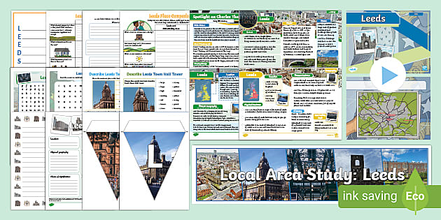 Leeds Local Area Study Teaching Pack (teacher made) - Twinkl