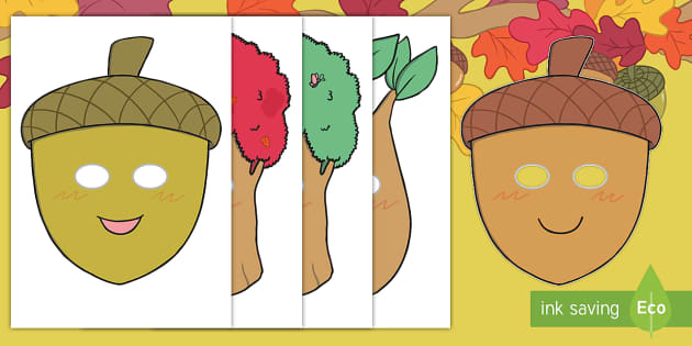 Little Acorns Role-Play Masks (teacher made)