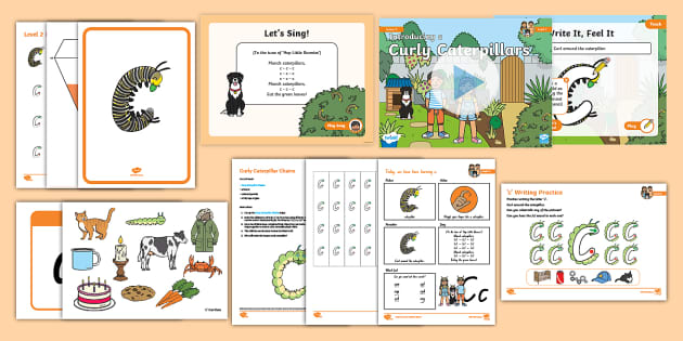 Twinkl Phonics Level 2 Week 3 Lesson 3 - phonics letter 'c'
